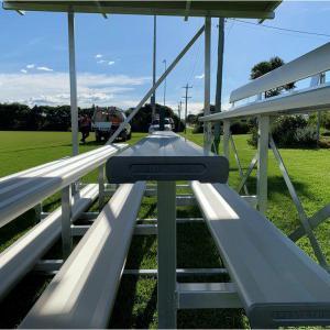 Spectator seating at Port Kembla FC - Felton Industries