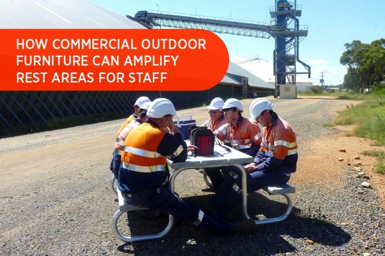 How Commercial Outdoor Furniture Can Amplify Rest Areas for Staff ...